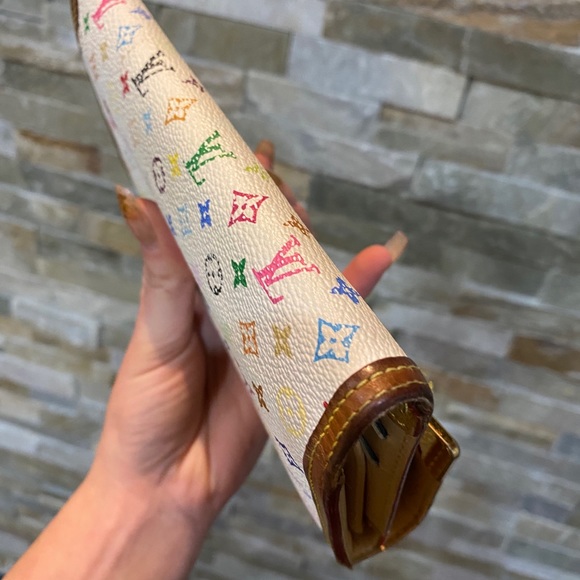 Louis Vuitton | Bags | Louis Vuitton Multicolor International Wallet ...